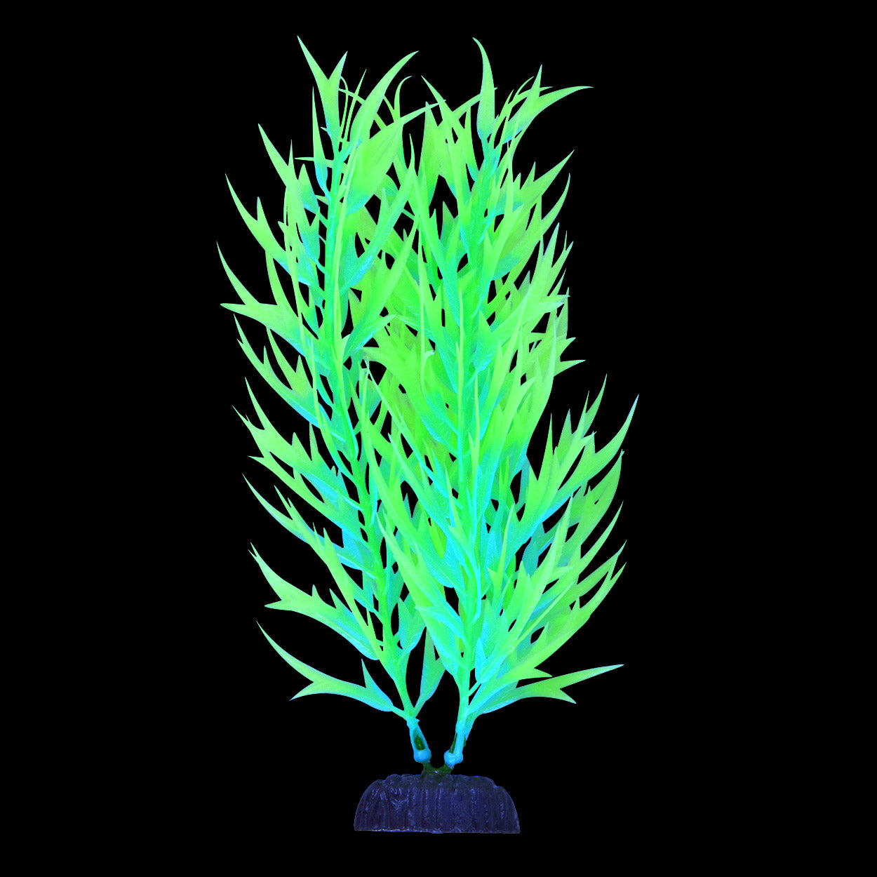 Underwater Treasures Glow Bamboo Plant Green 8 inch – KensFish.com