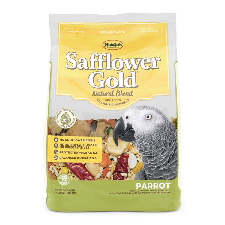 Higgins Safflower Gold Blend Parrot – KensFish.com