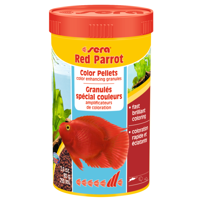 Sera Red Parrot Color Pellets – KensFish.com