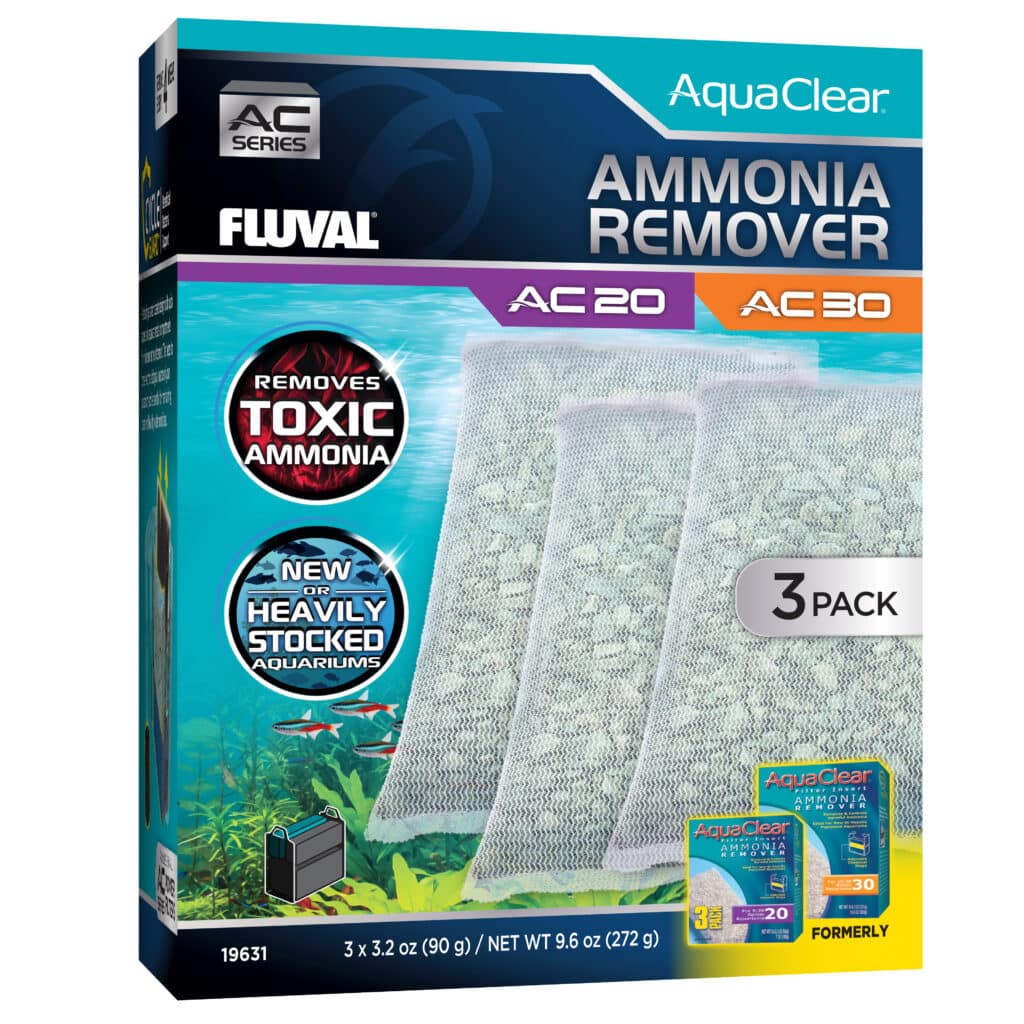 Fluval Ammonia Remover for AC20/AC30 Power Filter 3 pack – KensFish.com
