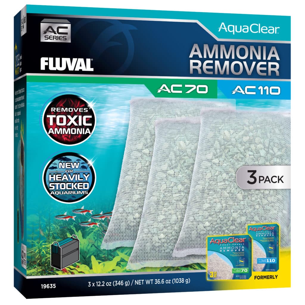 Fluval Ammonia Remover for AC70&AC110 Power Filters 3 pack – KensFish.com