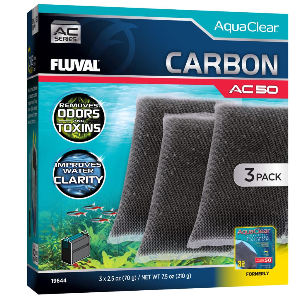Fluval Carbon for AC50 Power Filter 3 pack – KensFish.com