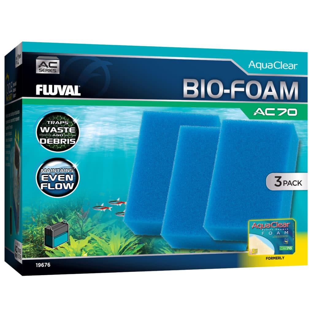 Fluval Bio-Foam for AC70 Power Filter 3 pack – KensFish.com