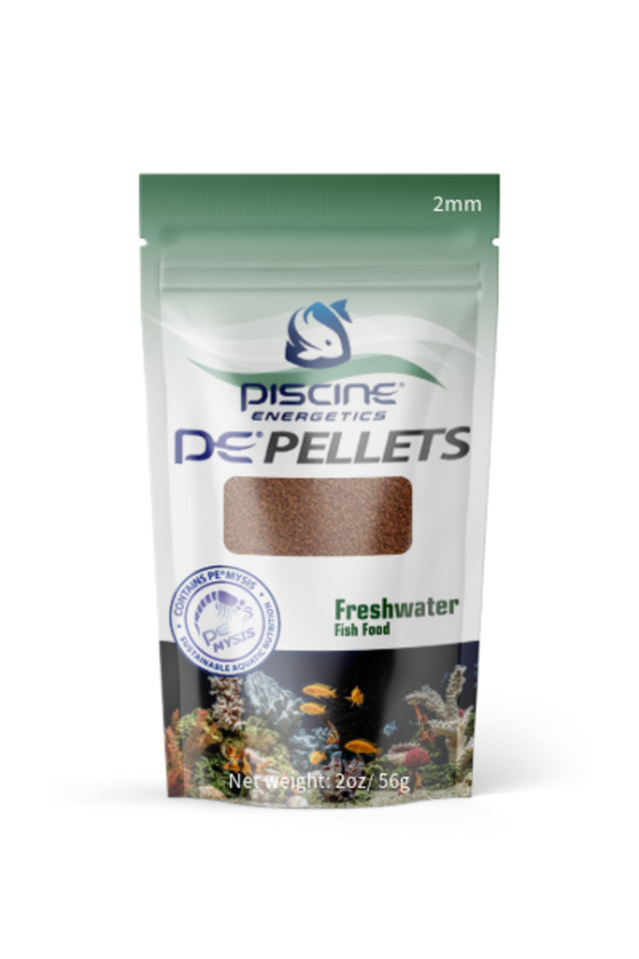 Piscine Energetics PE Pellets Freshwater Fish Food 2 mm – KensFish.com