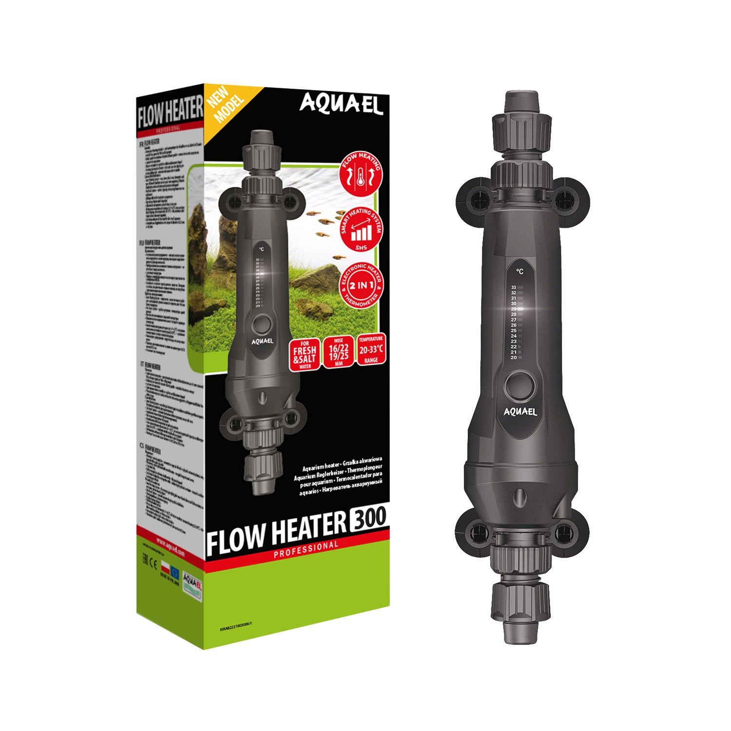 Aquael Flow Heater Inline 300 watt – KensFish.com
