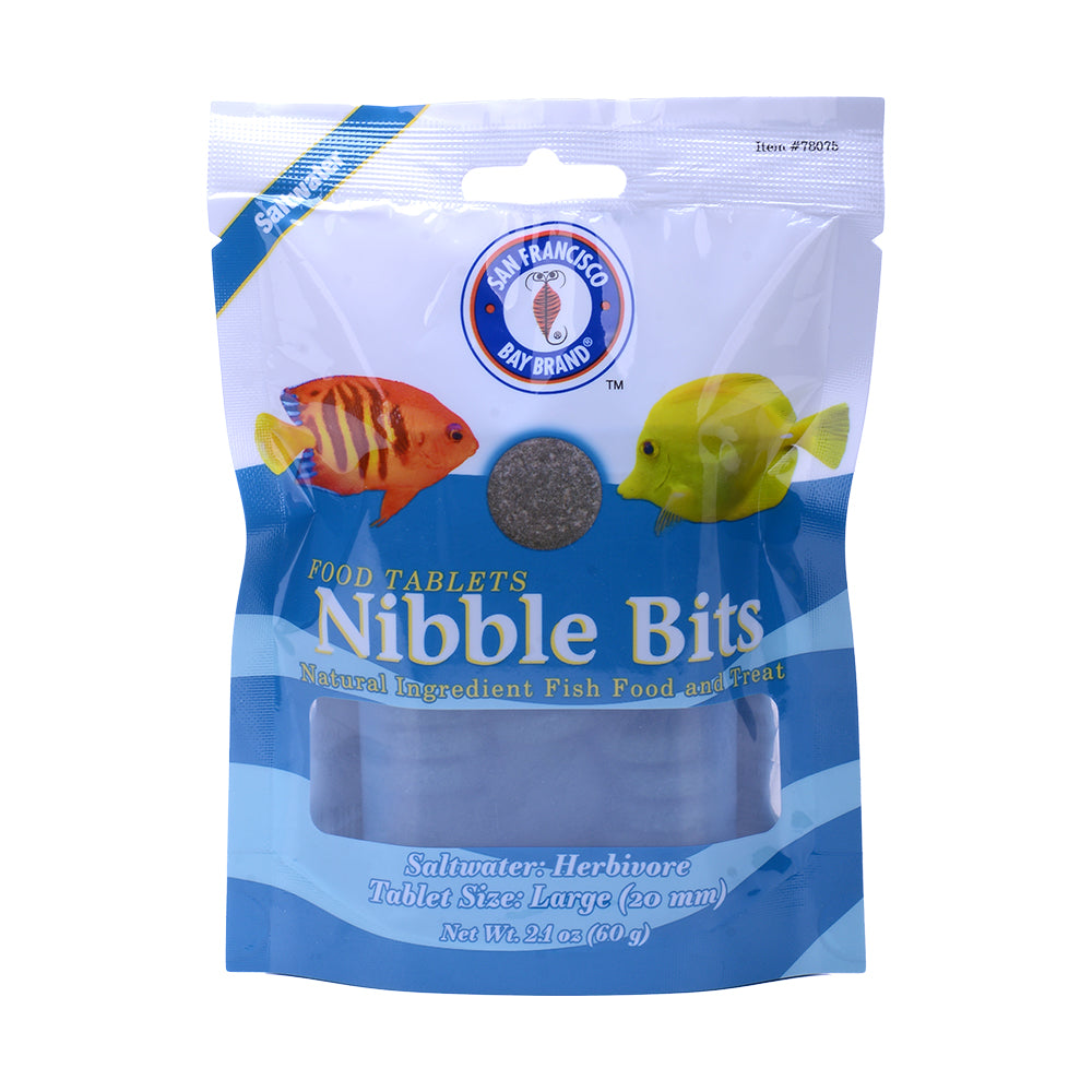 San Francisco Bay Brand Saltwater Herbivore Nibble Bits 2.1 oz. 20mm ...