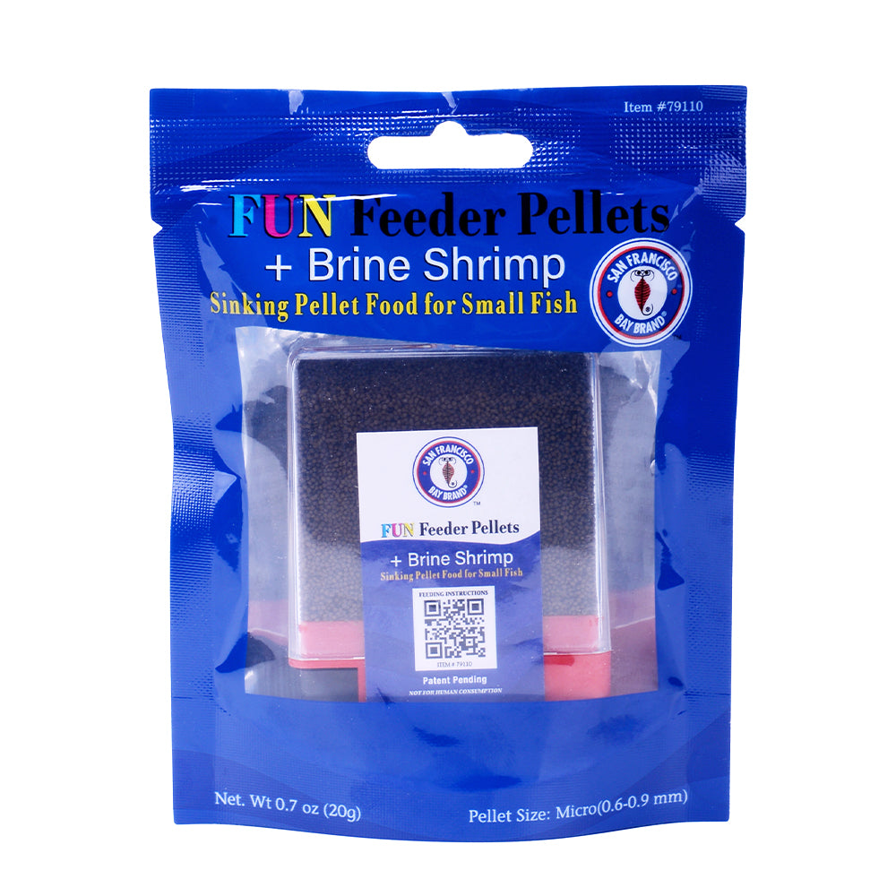 San Francisco Bay Brand Feeder Pellet Plus Brine Shrimp Mini Pellets ...