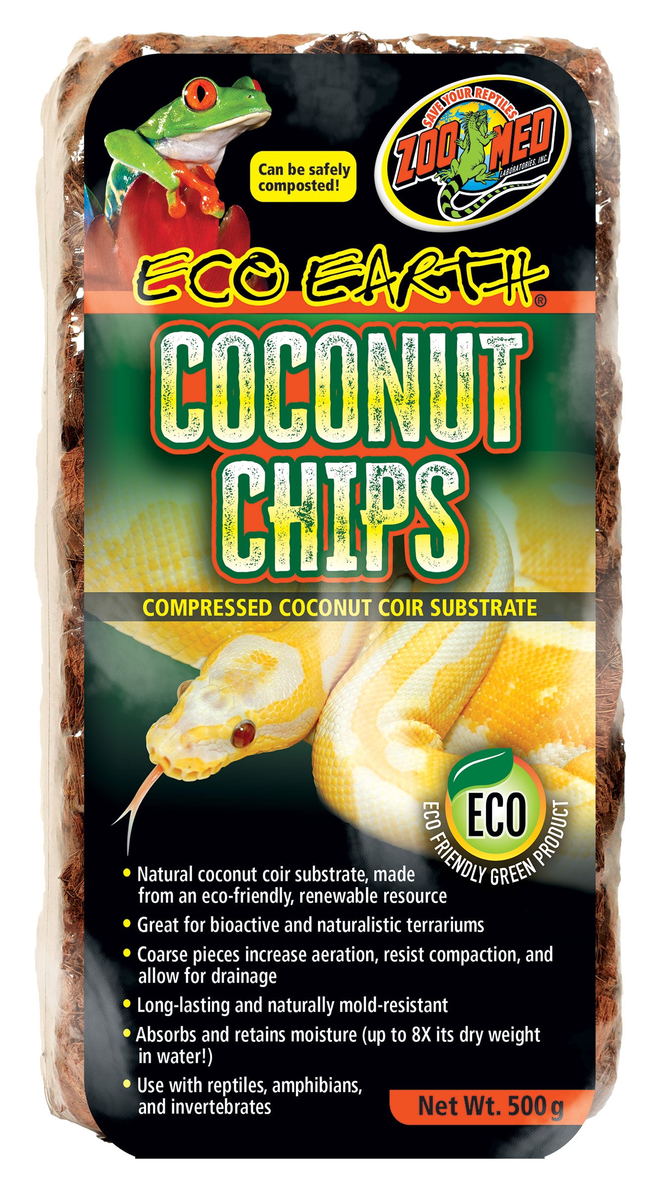 Zoo Med Eco Earth Coconut Chips – KensFish.com