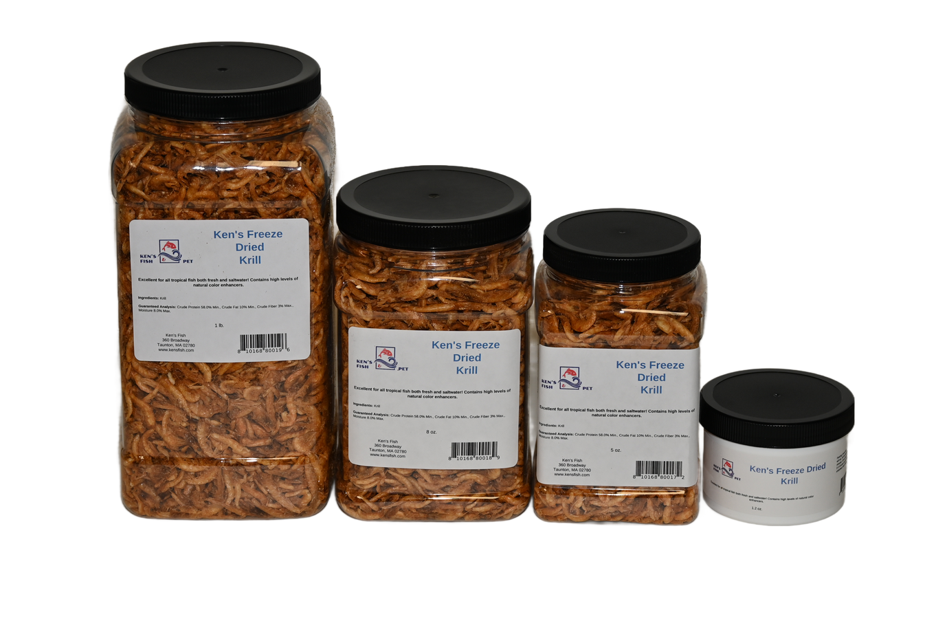 Ken's Freeze Dried Krill – KensFish.com