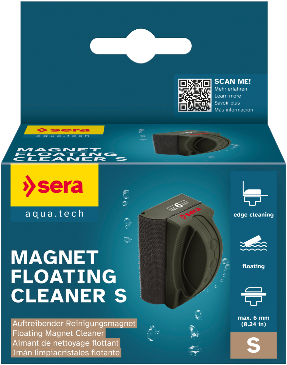 Sera Magnet Cleaner Floating S 6 mm Glass – KensFish.com