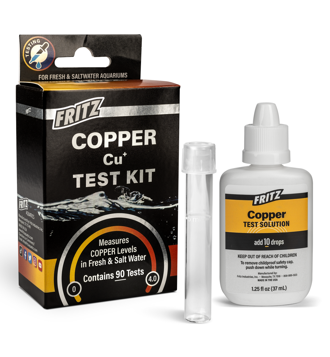 Fritz Copper Test Kit – KensFish.com