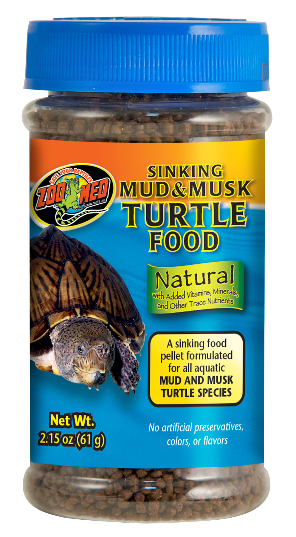 Zoo Med Sinking Mud & Musk Turtle Food – KensFish.com