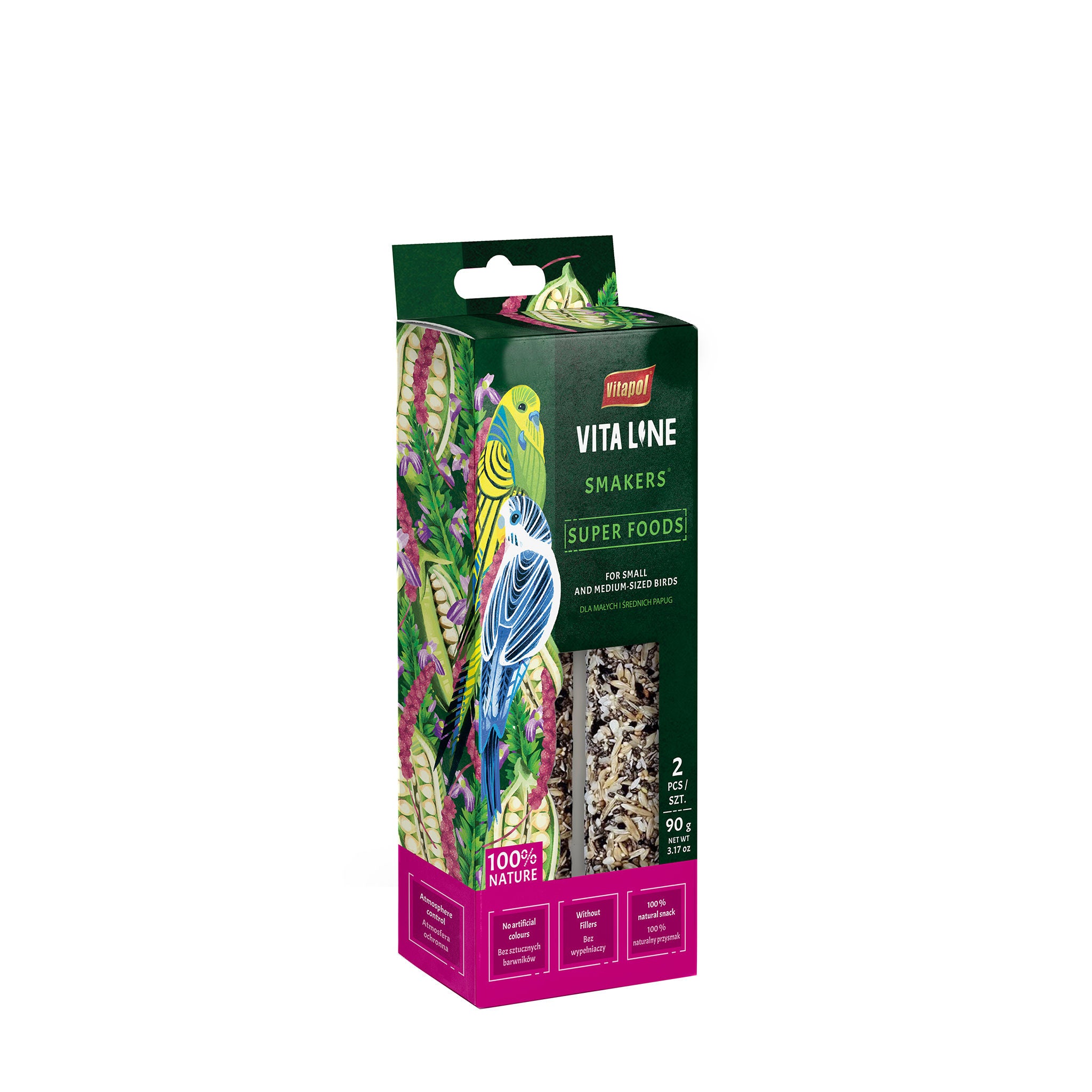 A&E Smakers Vitaline Super Foods Bird Treat – KensFish.com