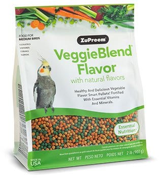 ZuPreem Veggieblend Flavor Medium Bird Food 2 lb. – KensFish.com