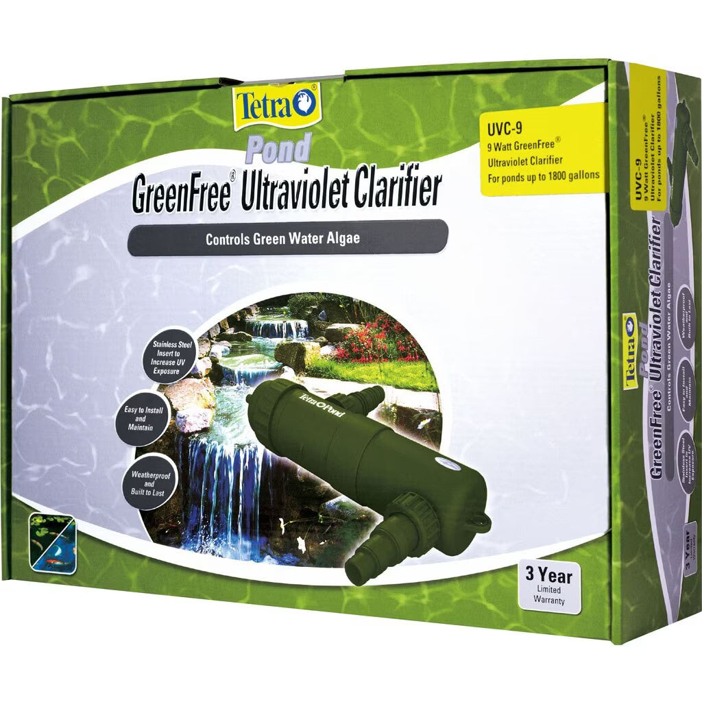 Tetra GreenFree Pond UV Sterilizer 9 watt – KensFish.com