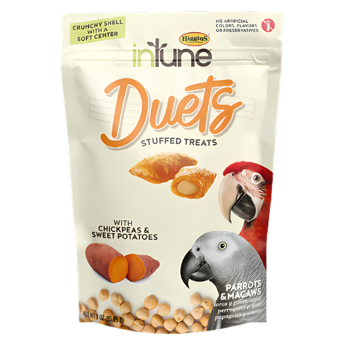 Higgins Intune Duets Chickpeas & Sweet Potatoes Bird Treat 3 oz ...