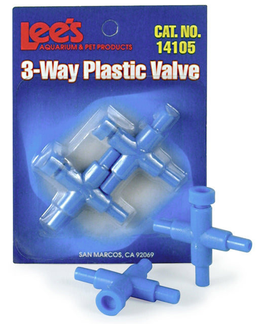 Lees 3 Way Plastic Valve 2 Pack – KensFish.com