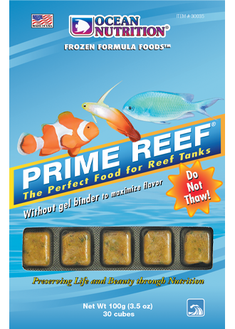 Ocean Nutrition Frozen Prime Reef Formula 3.5 oz. Cubes – KensFish.com