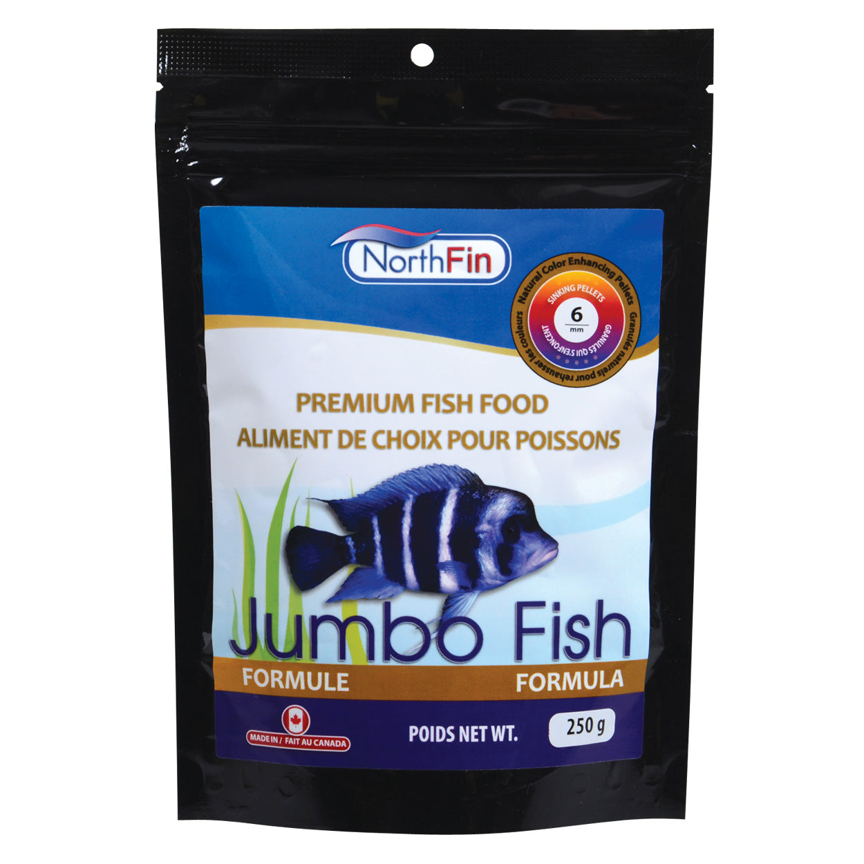 Northfin Jumbo Fish Formula 6 mm – KensFish.com