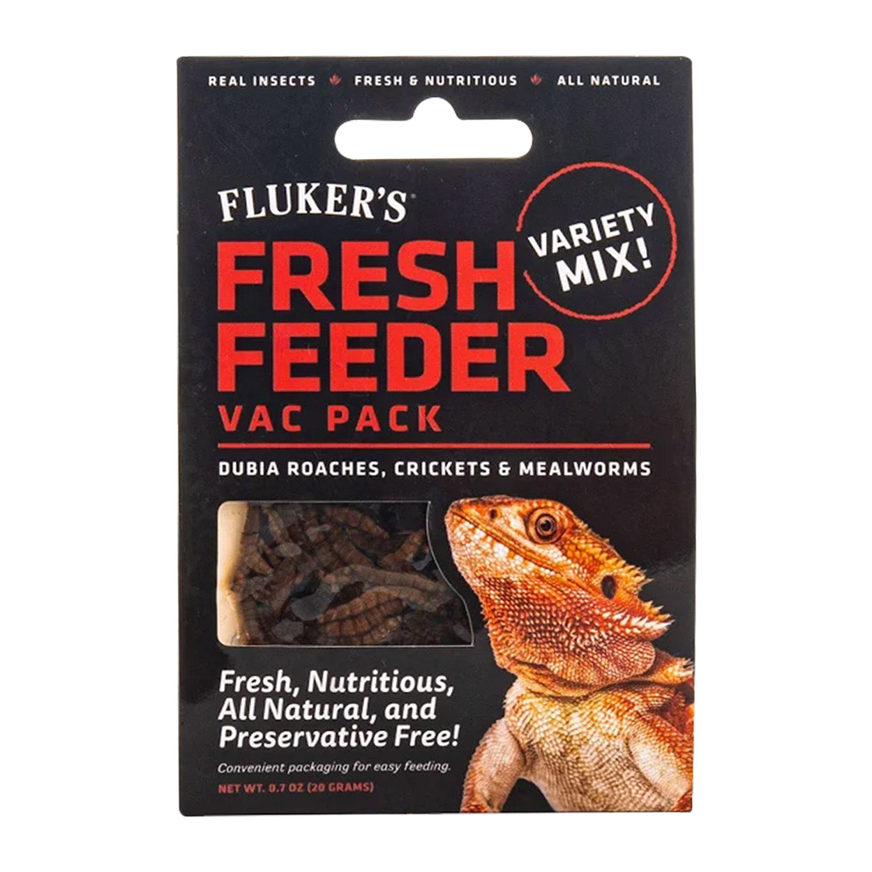Fluker Fresh Feeder Vac Pack Variety Mix .7 oz. – KensFish.com