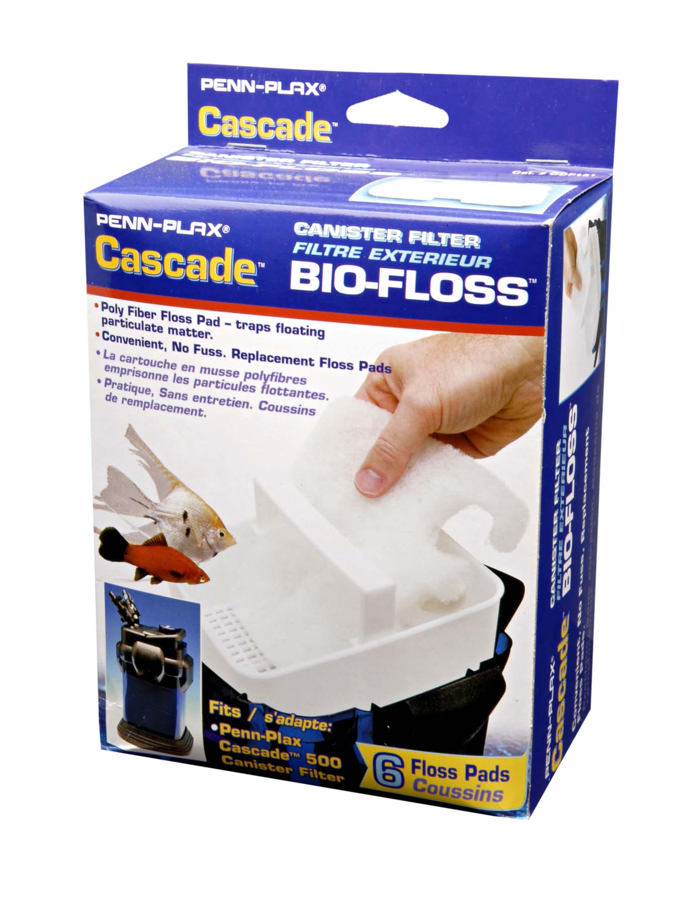 Cascade 1200/1500 Floss Pads 6 Pack – KensFish.com
