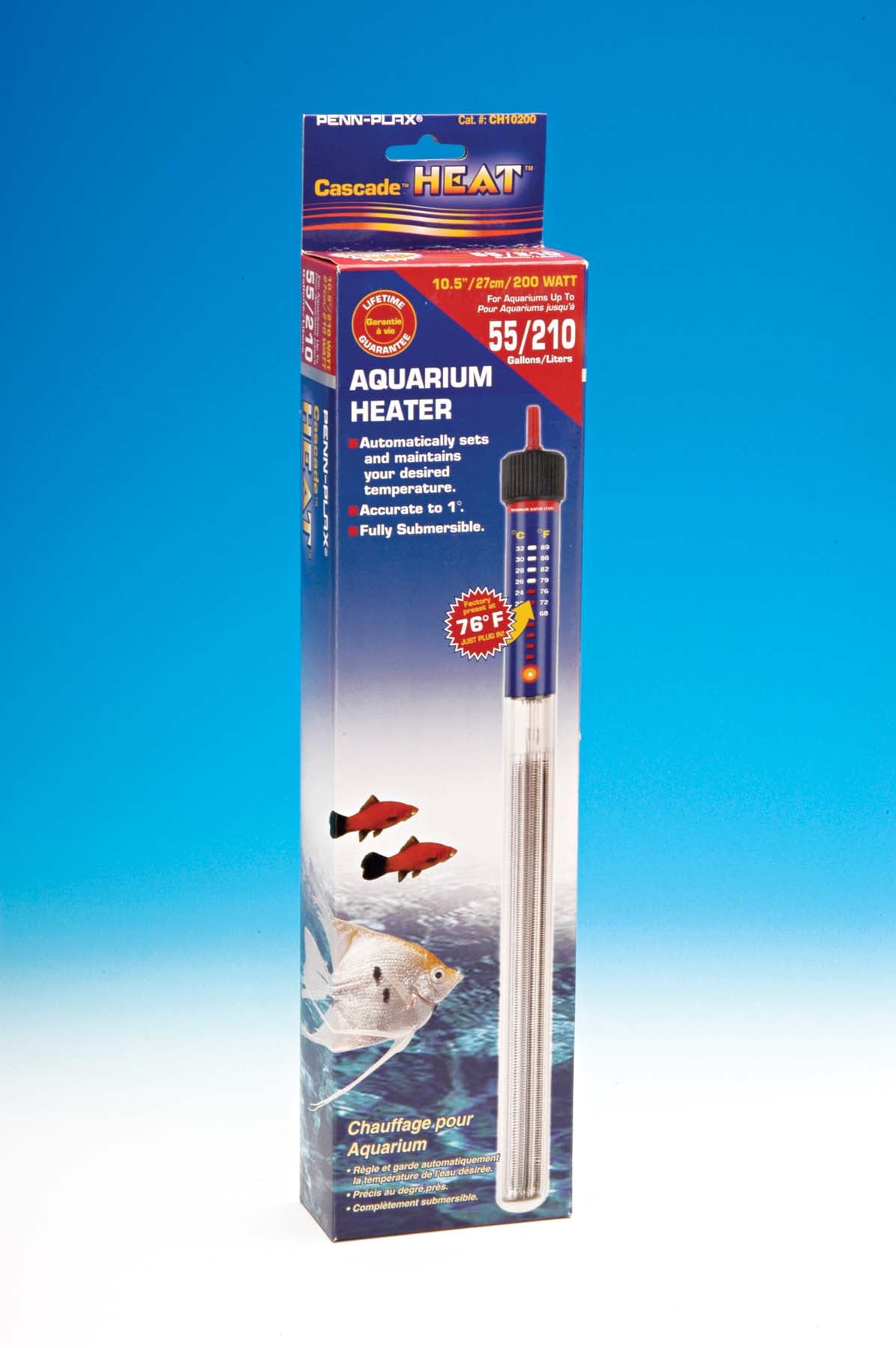 Cascade 200 Watt Submersible Glass Heater – KensFish.com