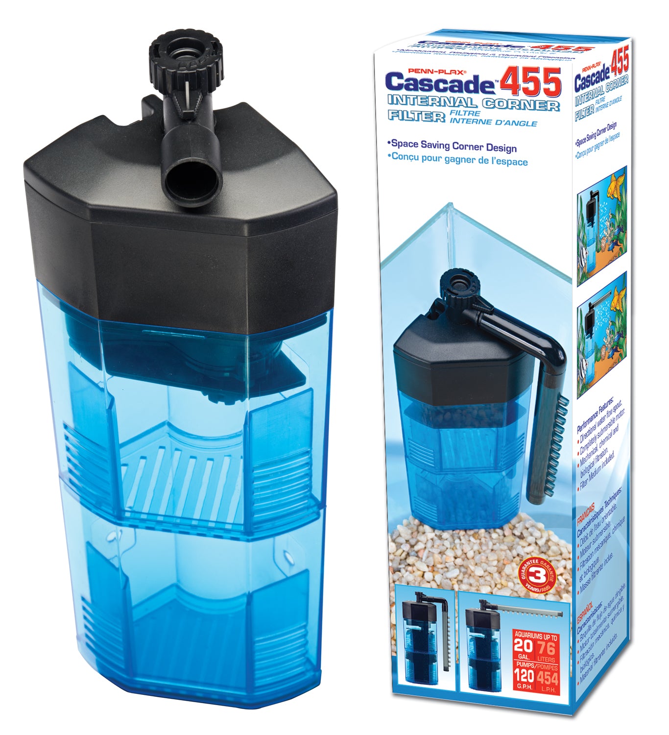 Cascade 455 Internal Power Filter – KensFish.com