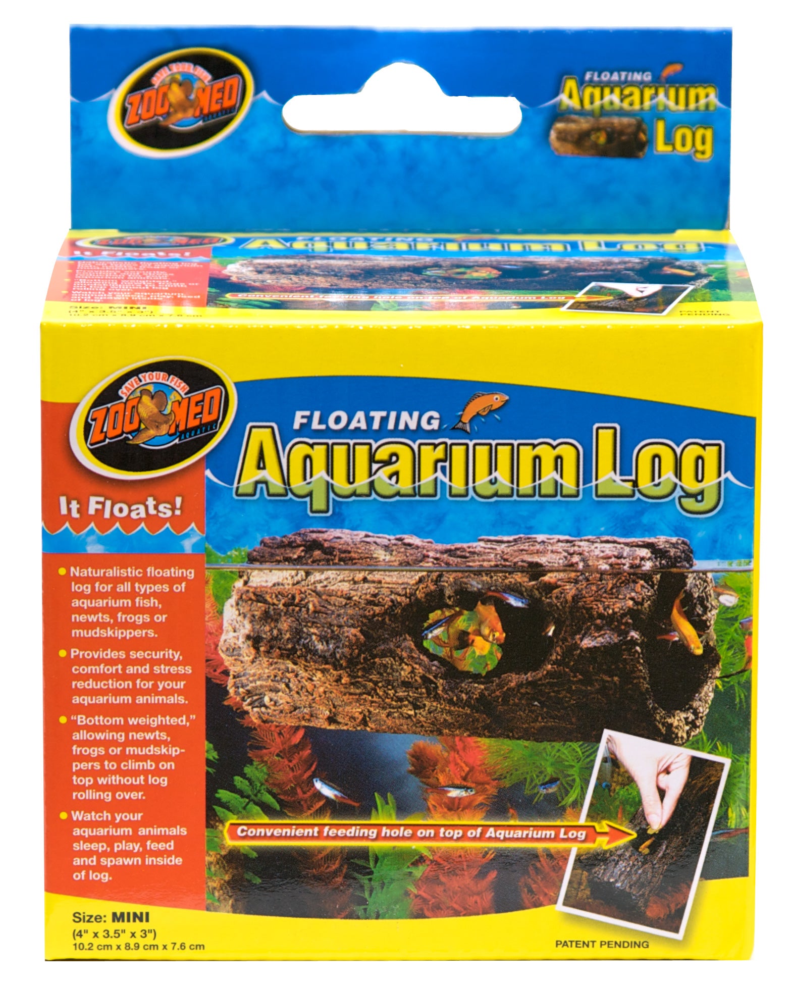 Zoo Med Floating Aquarium Log – KensFish.com