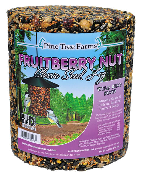 Pine Tree Farms Fruitberry Nut Classic Seed Log 68 oz. – KensFish.com