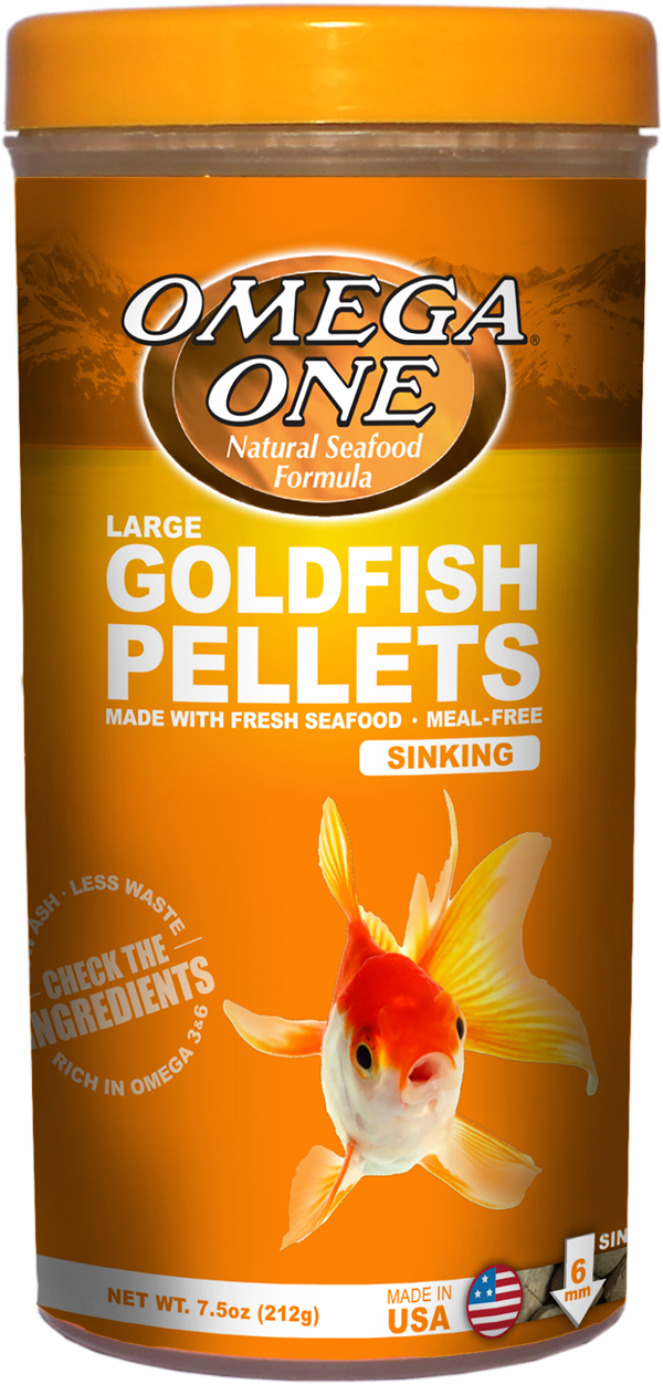 Omega One Large Sinking Goldfish Pellets – KensFish.com
