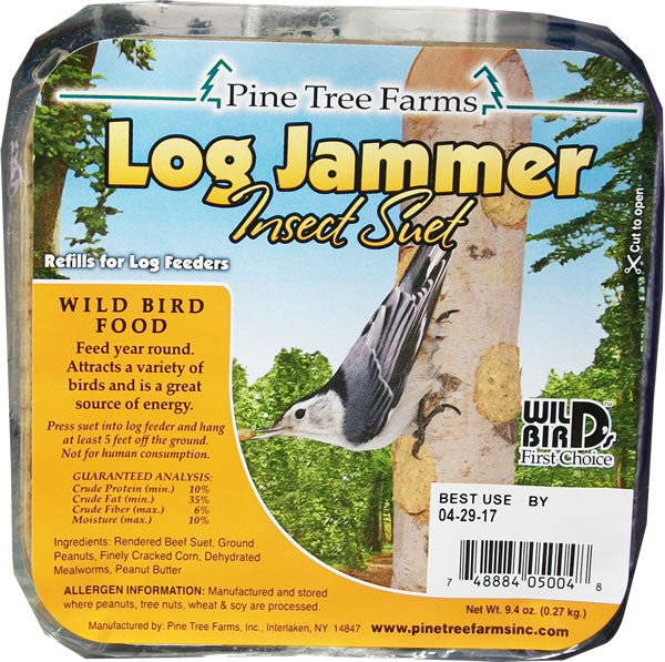 Pine Tree Farms Log Jammer Insect Suet 9.4 oz. – KensFish.com