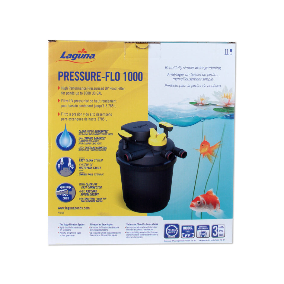 Laguna Pressure Flo 1000 Pond Filter – KensFish.com