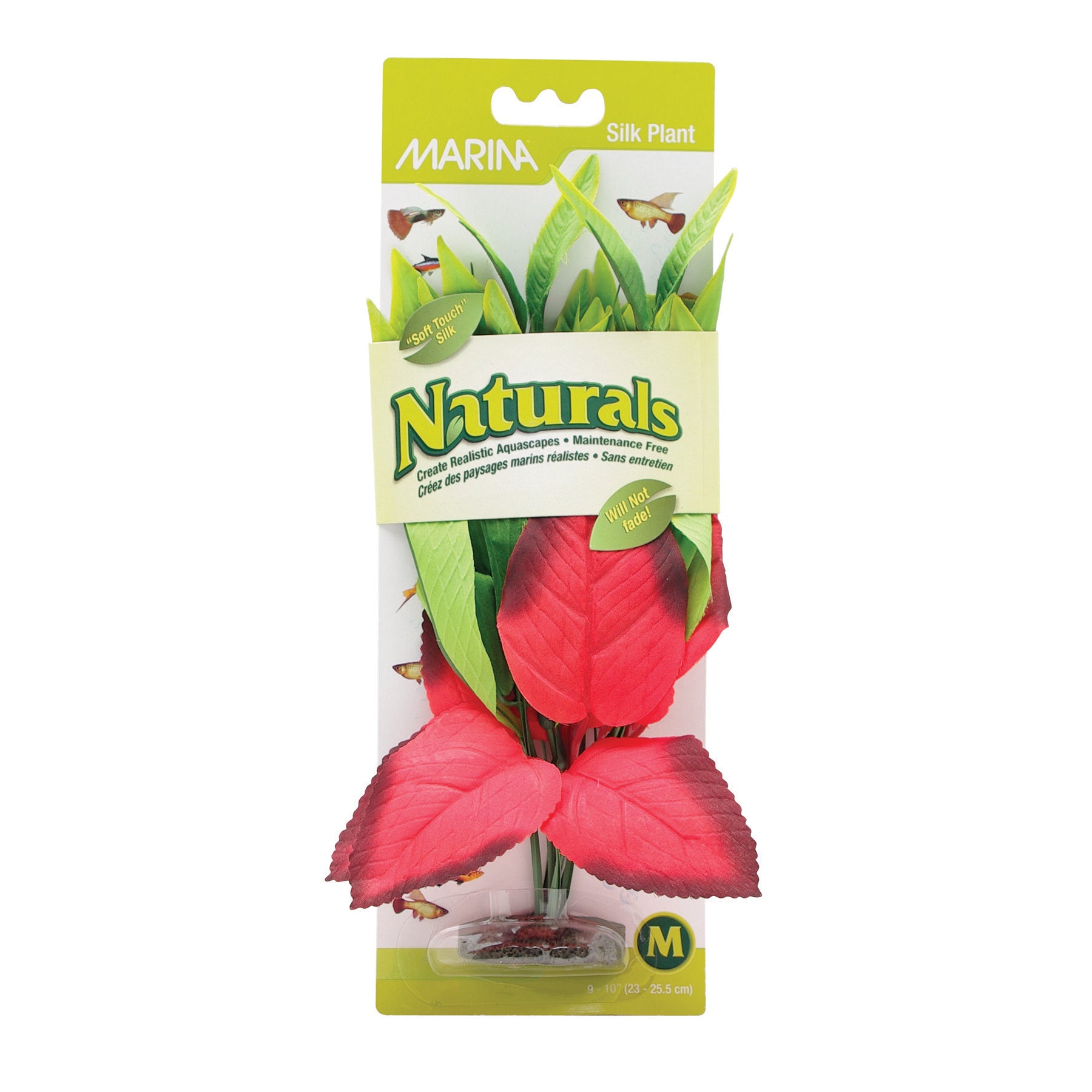 Marina Naturals Red & Green Pickerel Silk Plant – KensFish.com