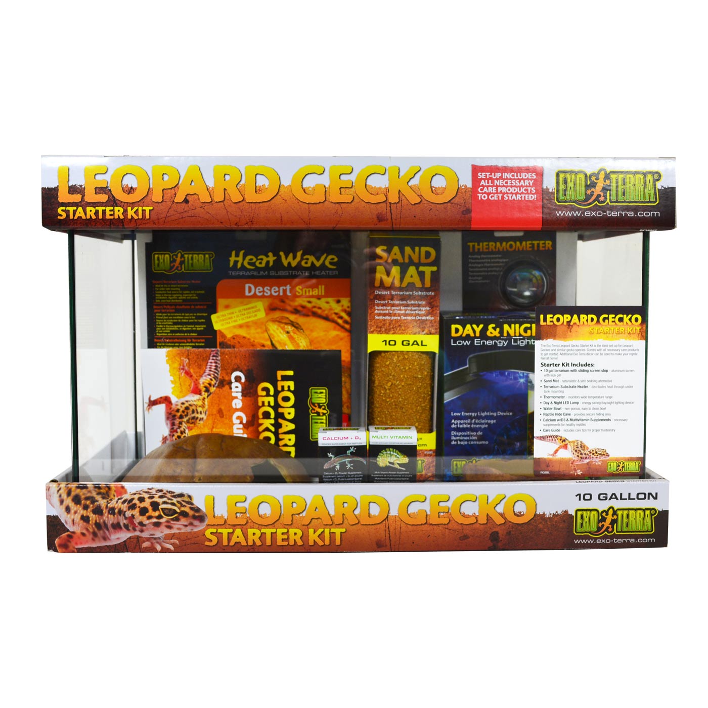 Exo Terra Leopard Gecko Starter Kit – KensFish.com