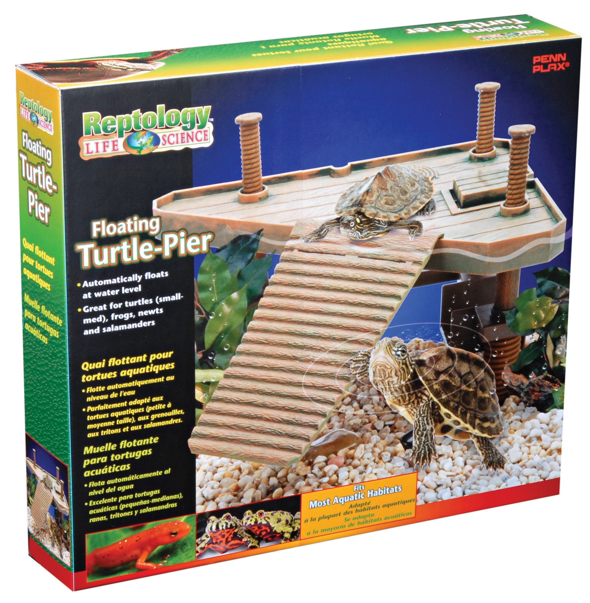 Penn Plax Reptology Medium Turtle Pier – KensFish.com