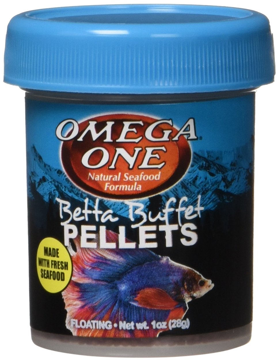 Omega One Betta Buffet Pellets 1 oz. – KensFish.com